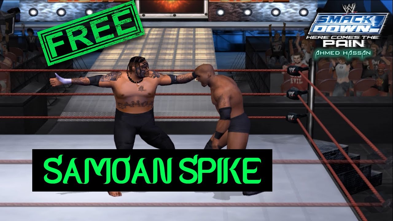 HCTP - Samoan Spike (Umaga's Finisher) | New Hacked Moves with Sounds ...