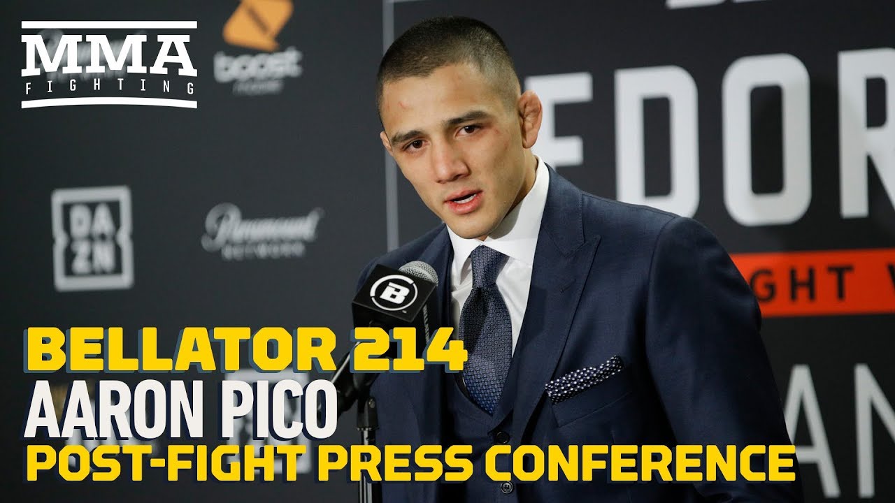 Bellator 214: Aaron Pico Post-Fight Press Conference - MMA Fighting ...