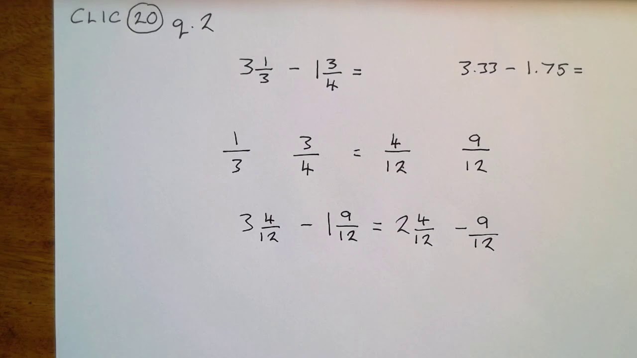 CLIC 20, q 2 - YouTube