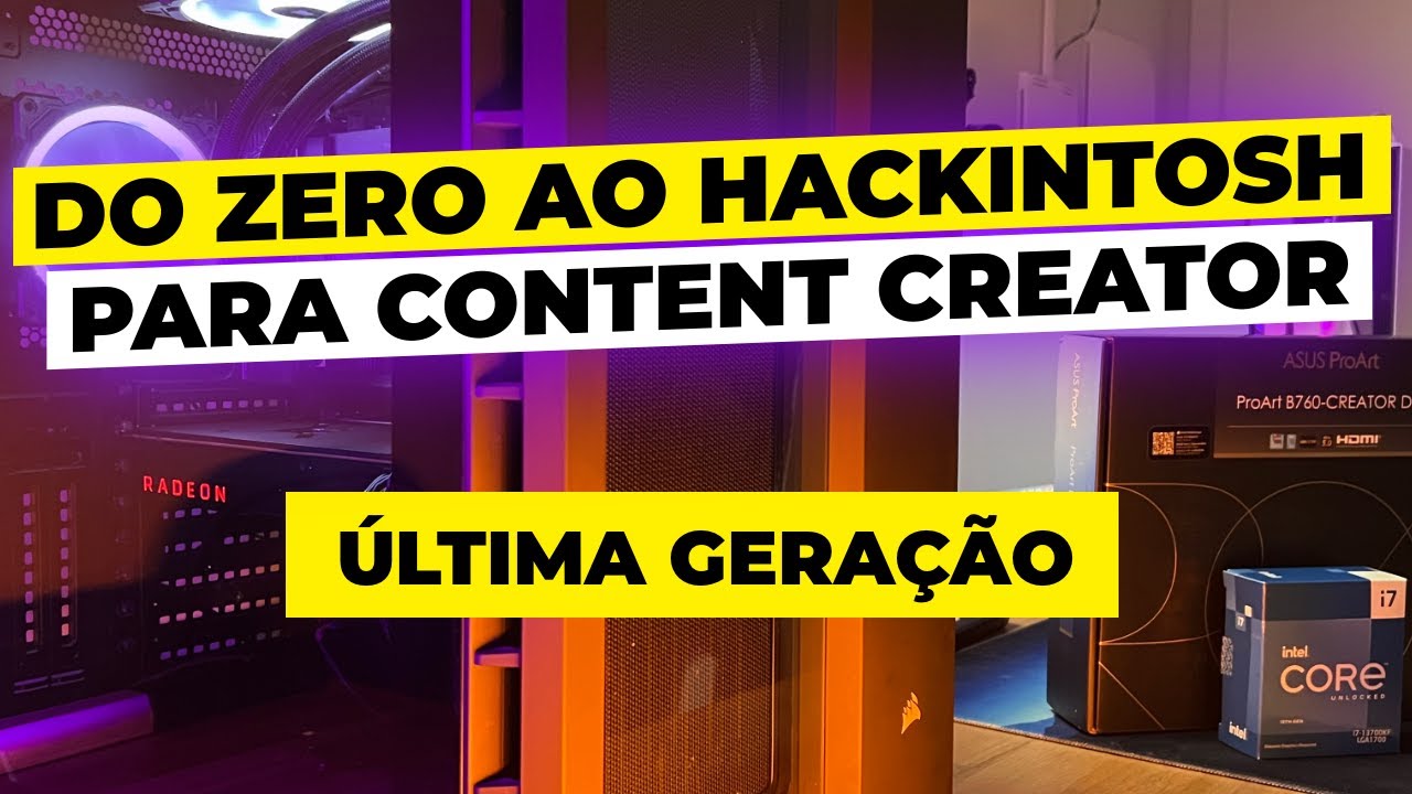 Do ZERO ao Hackintosh | Intel 13th Raptor Lake | dGPU RX Vega56 | macOS ...