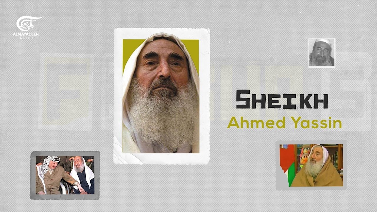 Figures in History; Sheikh Ahmed Yassin - YouTube