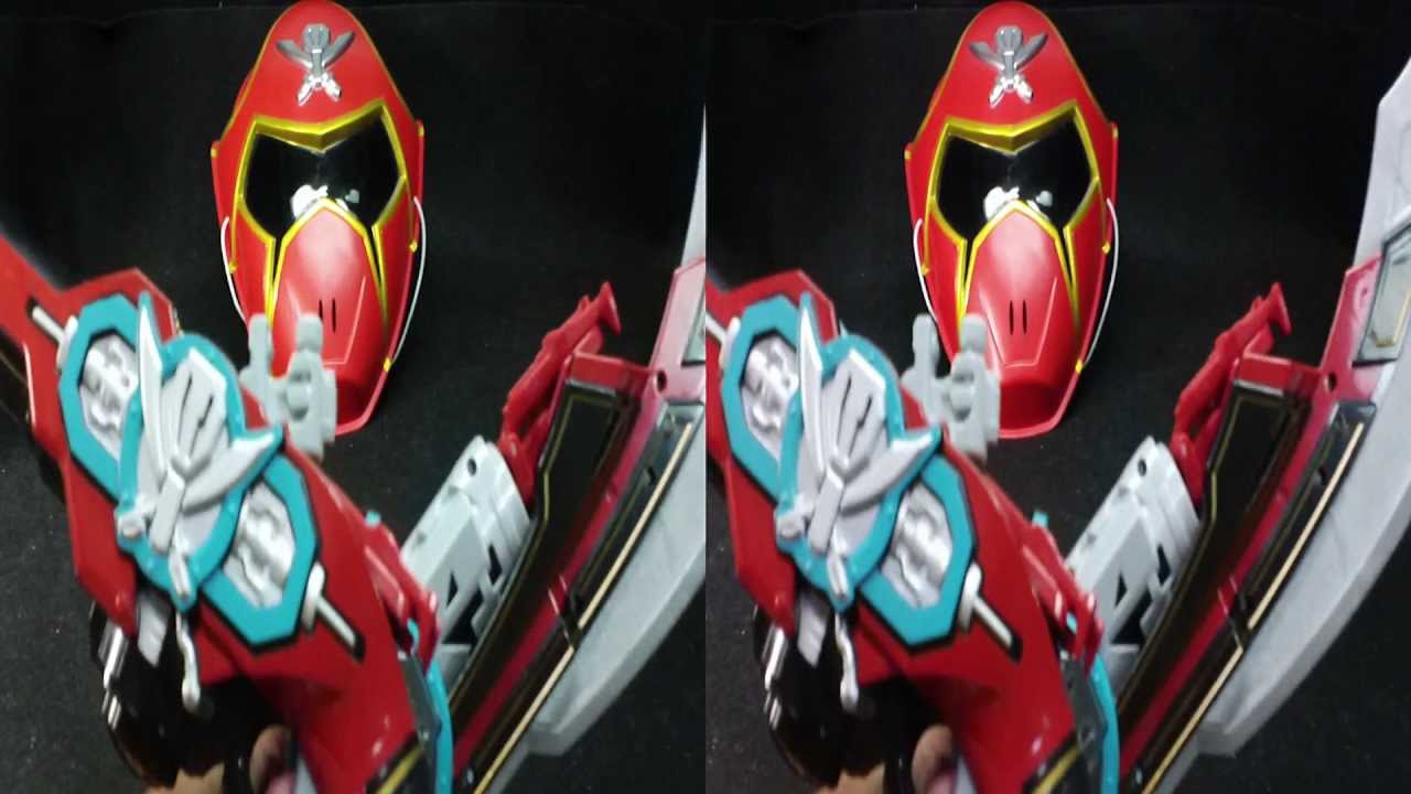 3D Kaizokusentai Gokaiger Gokai gun and Gokai saber - YouTube