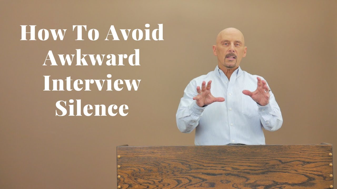 How To Avoid Awkward Interview Silence - YouTube