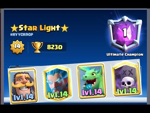 splashyard Graveyard Poison best deck Clash Royale Star Light - YouTube