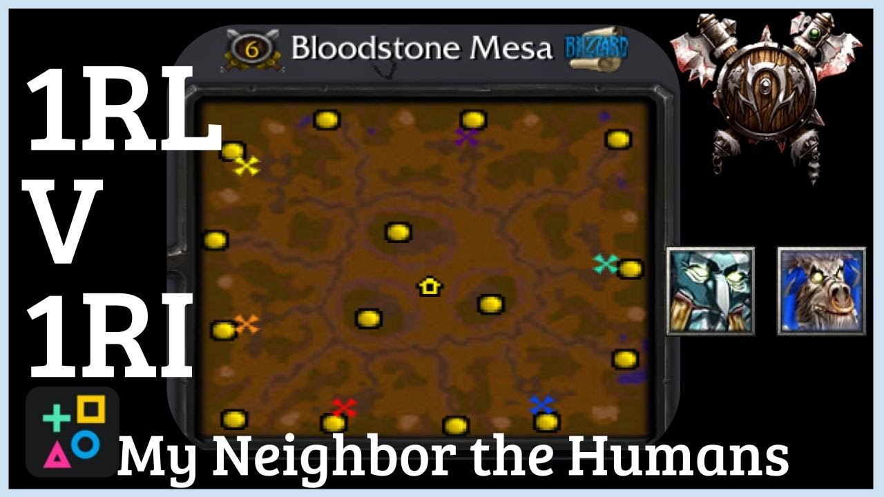 ⬜🪓Bloodstone Mesa [Lym:Orc] - vs. Random Insane: Human Lym POV - YouTube