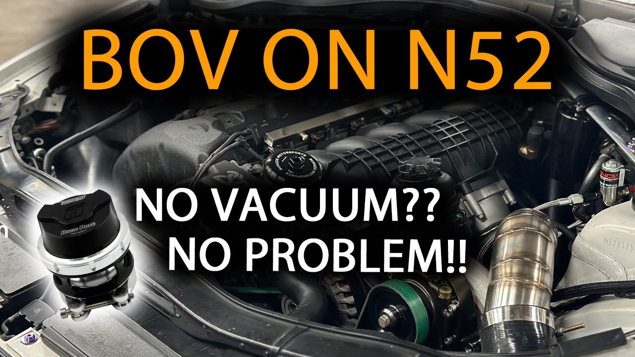 How to Install a BOV on a Boosted N52 - YouTube