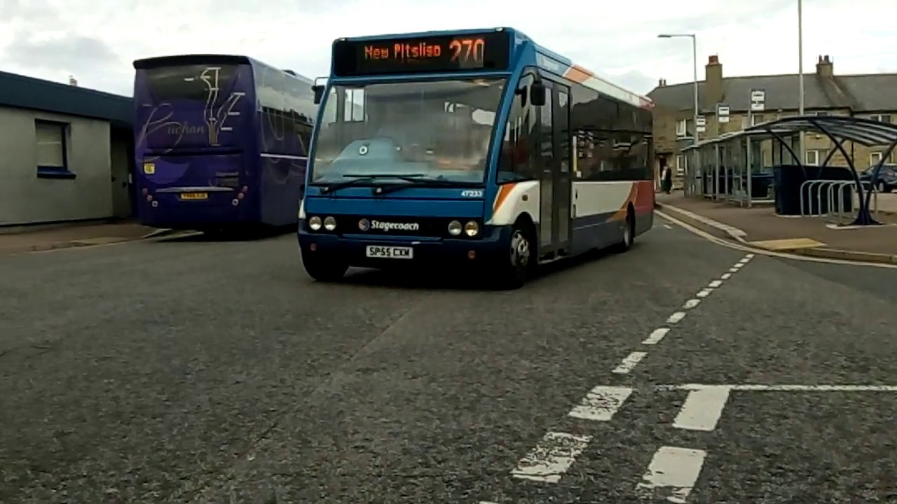 Buses in Fraserburgh - YouTube