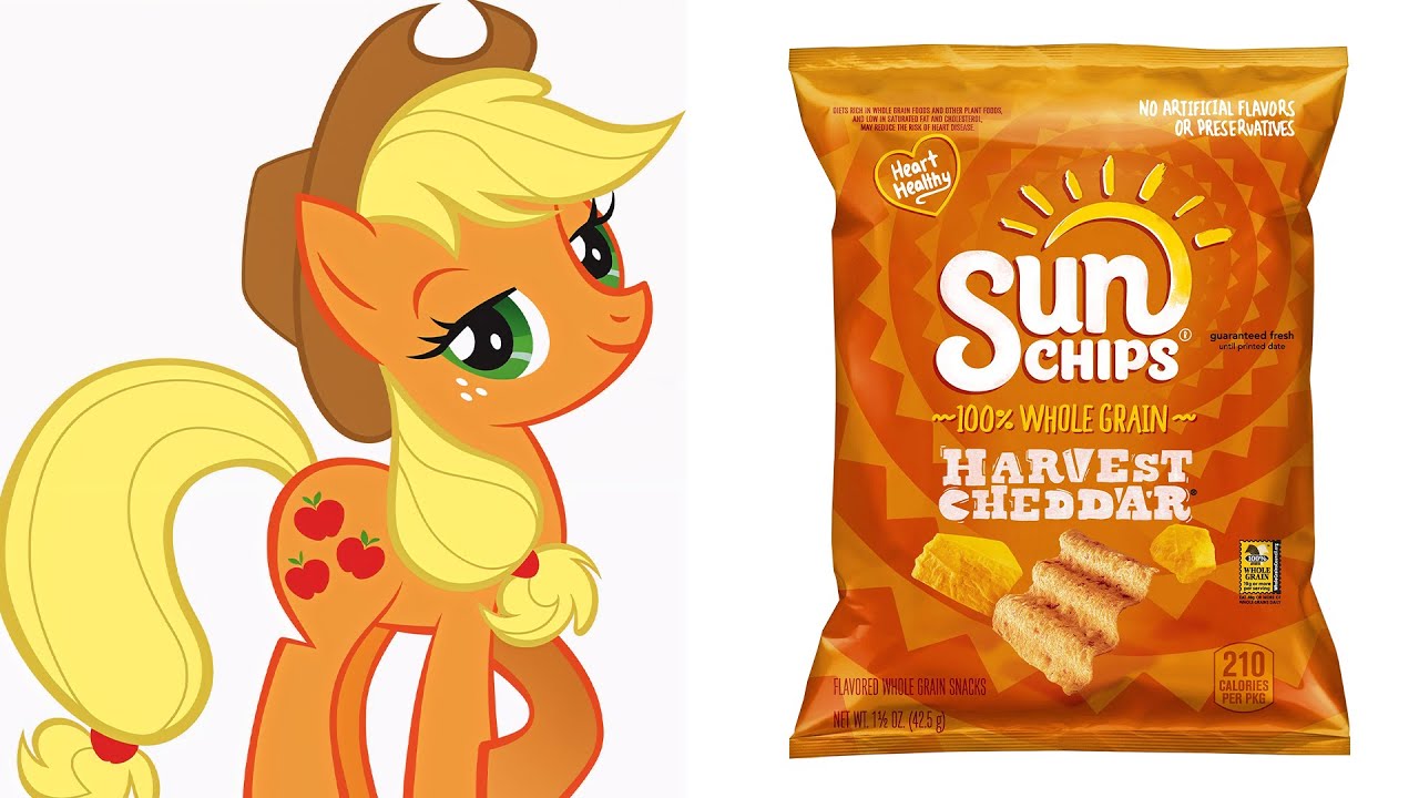 My little Pony Characters And Their Favorite Snacks (& Other Favorites ...