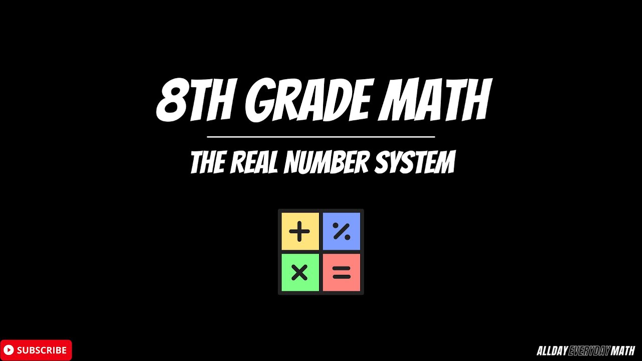 The Real Number System - Youtube