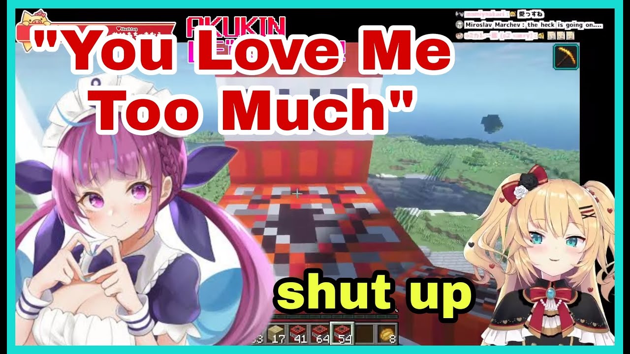 Tsundere Haachama Denied That She Love Aqua So Much | Minecraft ...