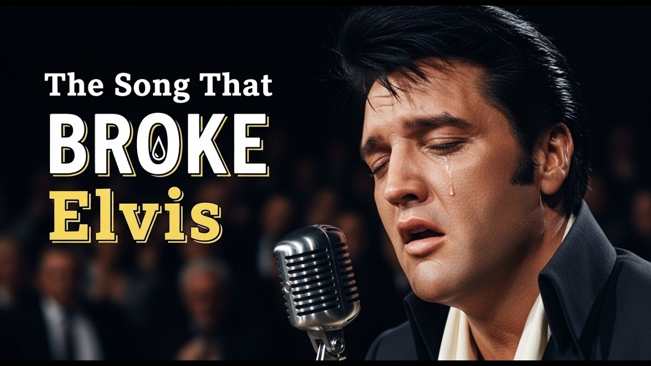 The song that always made Elvis Presley cry. He could barely perform it ...