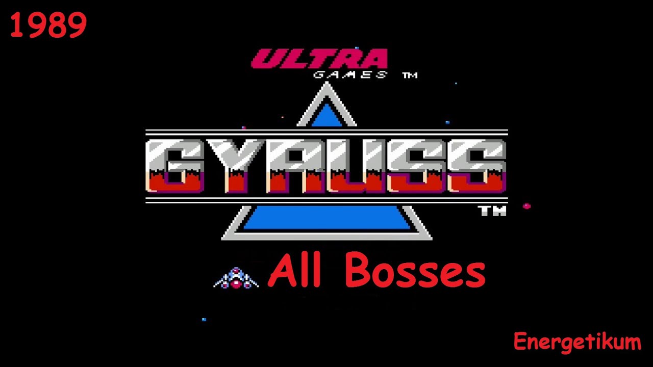 Gyruss - all bosses (все боссы) [NES] - YouTube