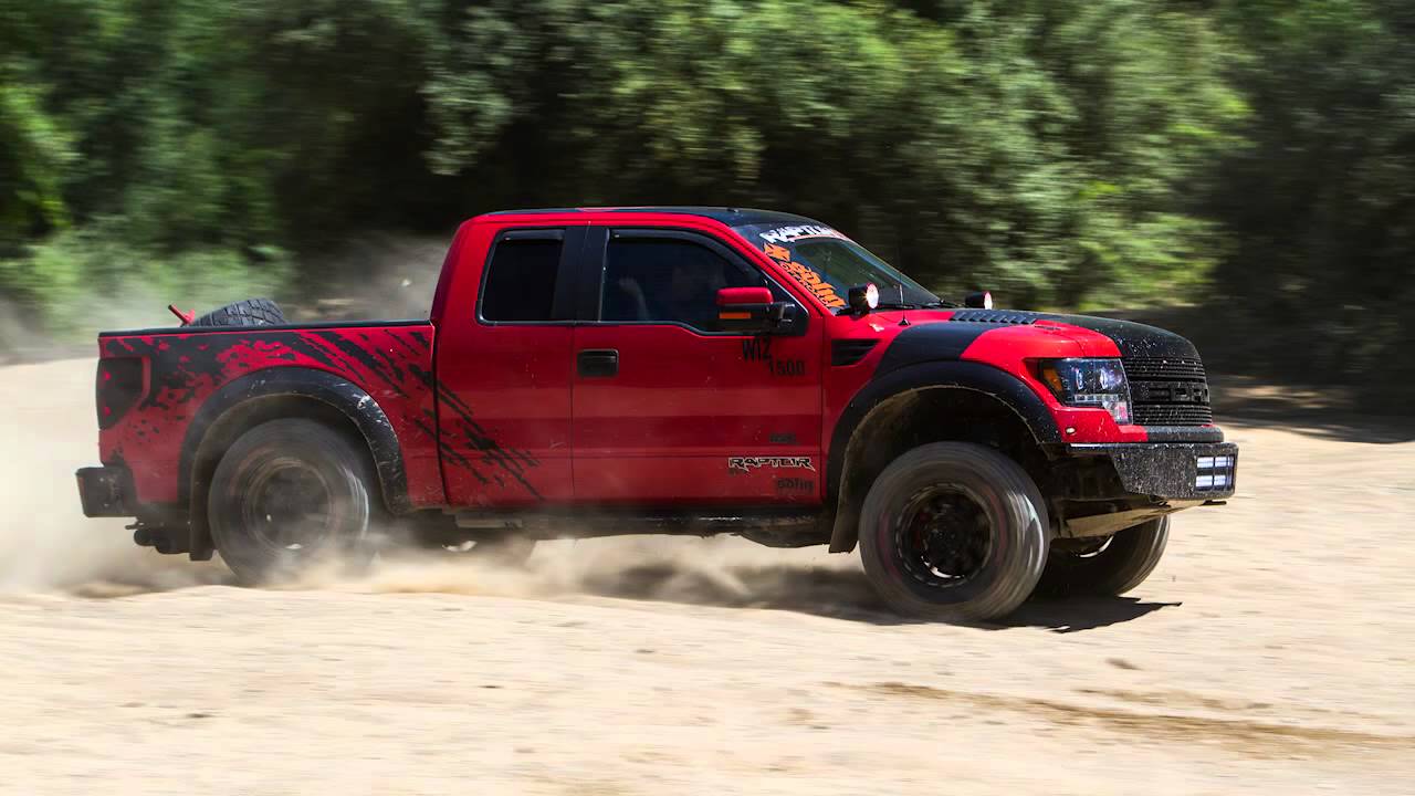 F-150 Raptor jump sequence - YouTube