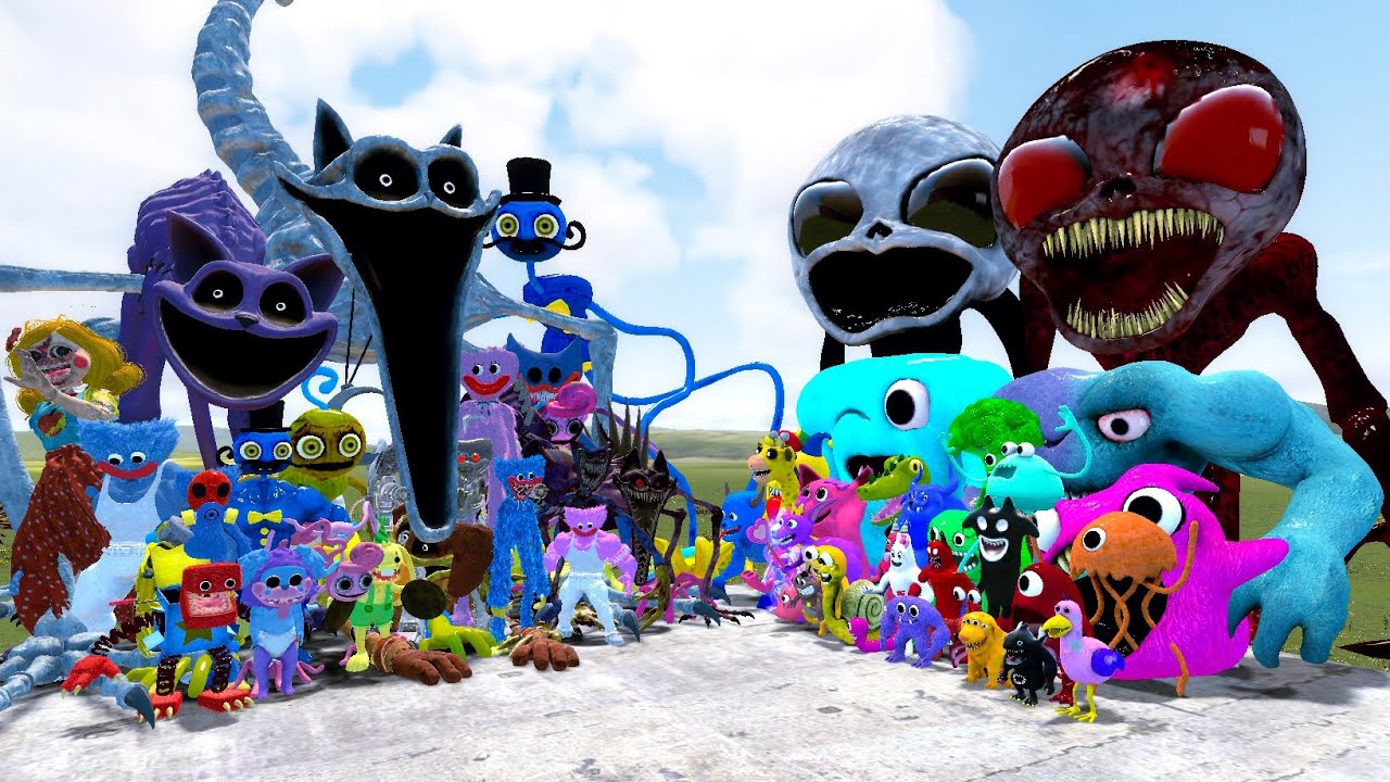 ALL POPPY PLAYTIME CHAPTER 3-1 CHARACTERS VS ALL FNAF 1-10 ANIMATRONICS ...