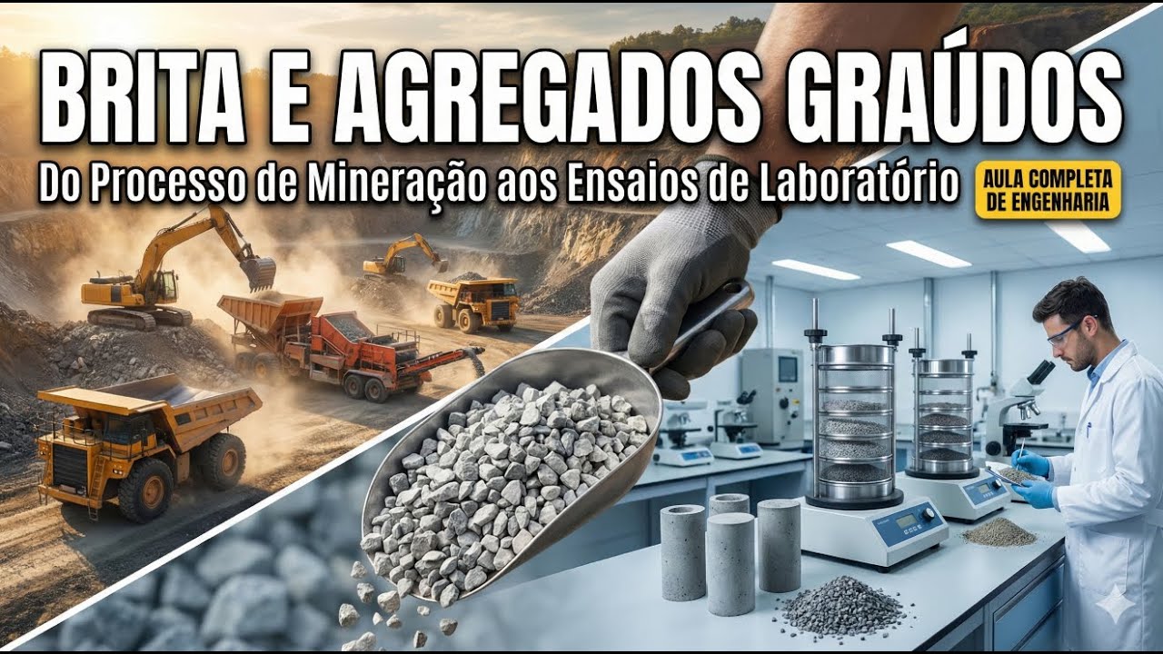 Brita e Agregados Graúdos: Do Processo de Mineração aos Ensaios de ...