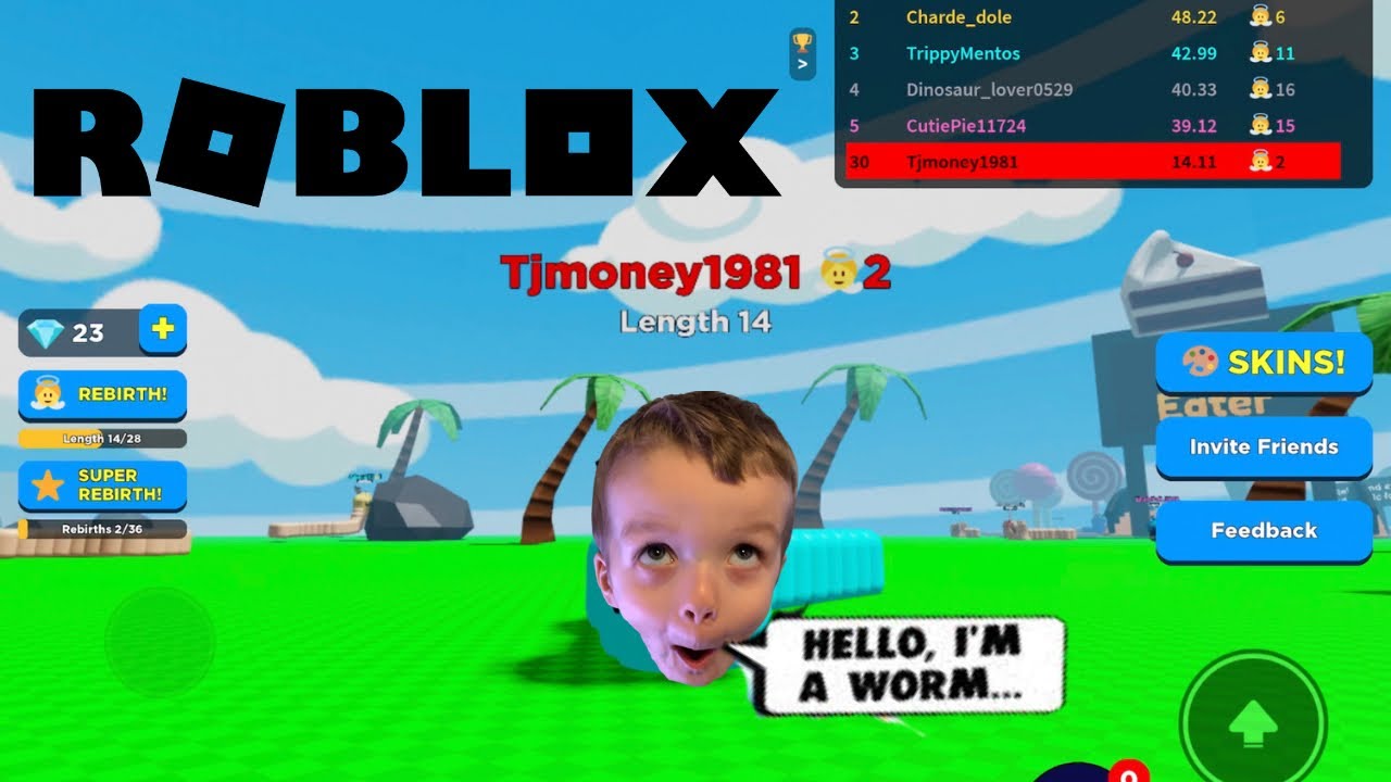 Roblox Wormface - Jakey Grew SO Big! This Map is Awesome - YouTube