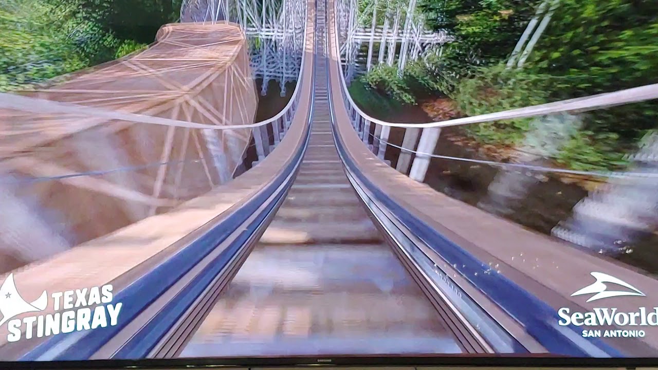 SeaWorld San Antonio Texas Stingray POV - YouTube
