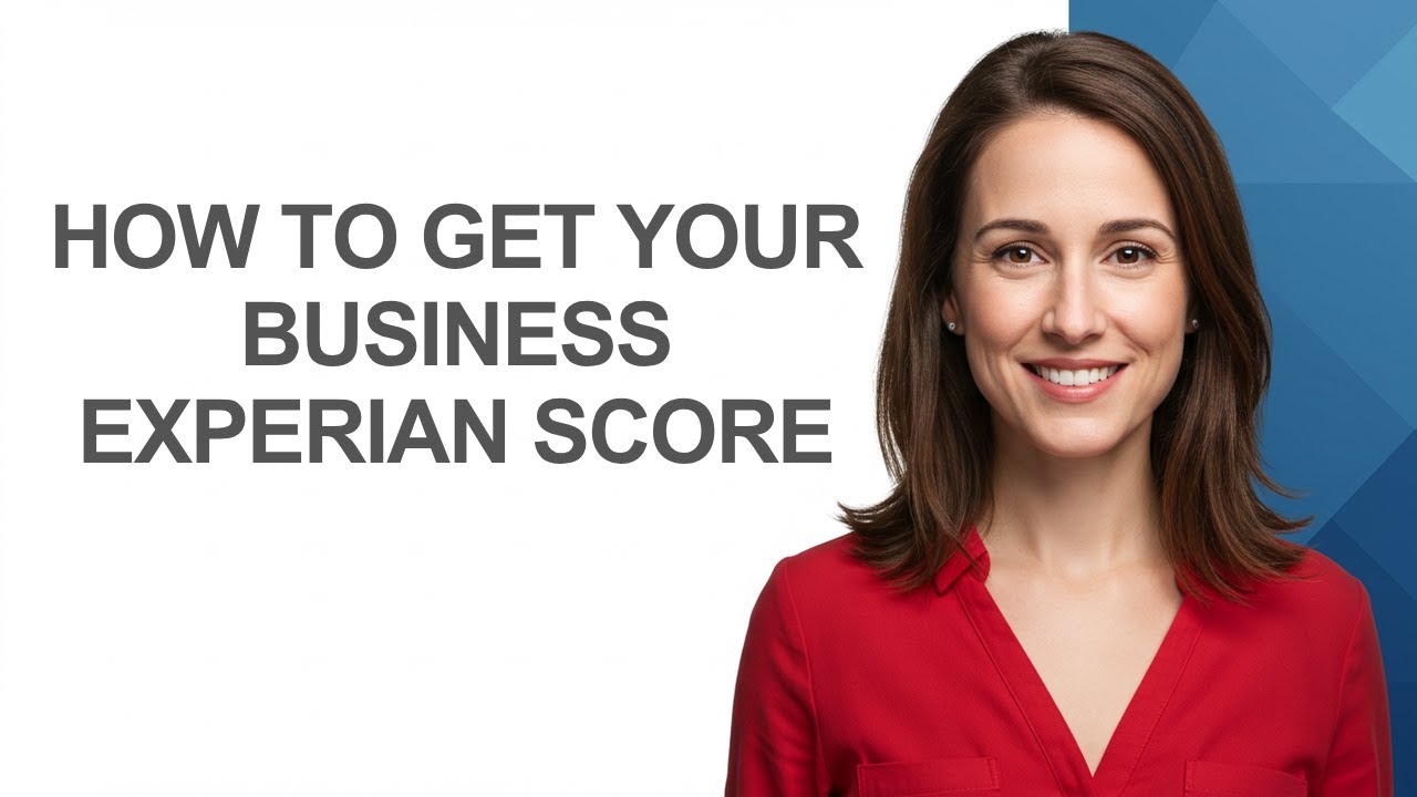 How to Get Your Business Experian Score - AshleyHowTo - YouTube