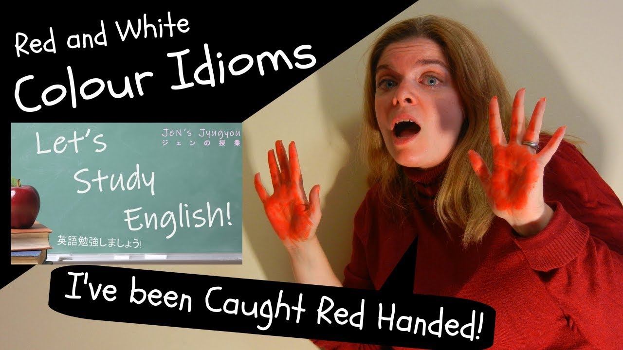 Red and White Colour Idioms! - YouTube