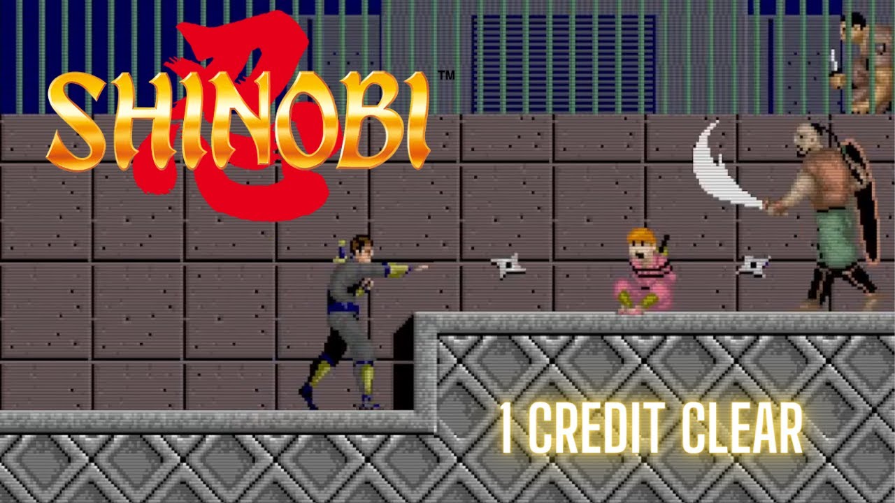 1CC #50: Shinobi (Arcade) - YouTube