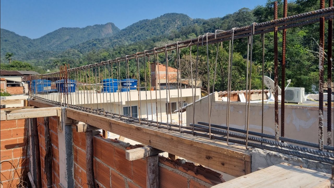 DETALHES DE UMA VIGA CONTINUA!!!!! - YouTube