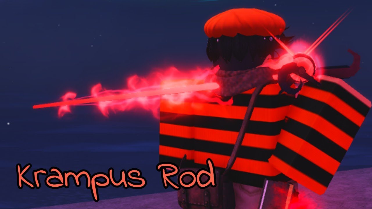 Krampus Rod - Roblox Fisch - YouTube