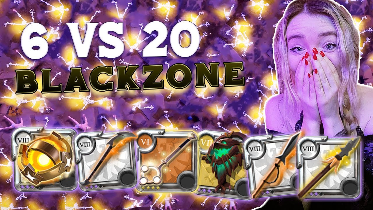 what no gear fear looks like - Fighting BLOBS in Blackzone - 6 vs 20 ...