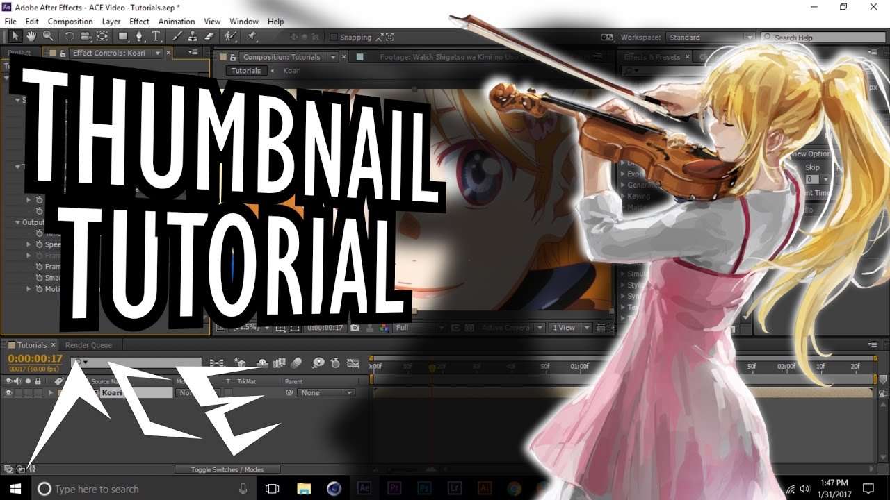 After Effects AMV Tutorial Anime Art Thumbnail YouTube after-effects-amv-tutorial-anime-art-thumbnail-youtube