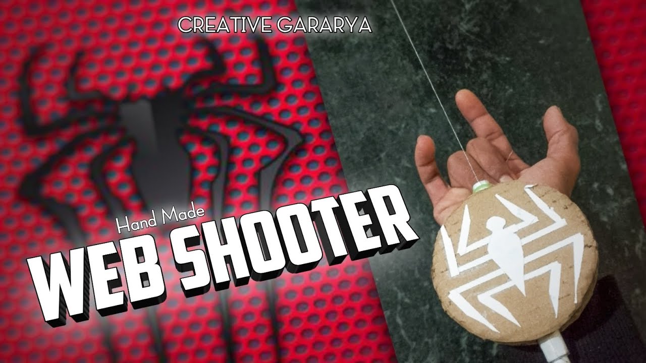The web shooter. how to make web shooter full video #fyp #foryou # ...
