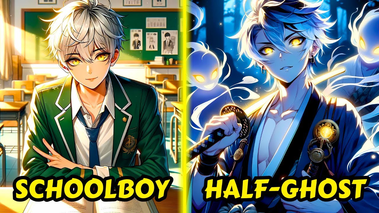 A SCHOOL BOY FROM THE REAL WORLD BECAME A HALF-GHOST | Manhwa Recap ...