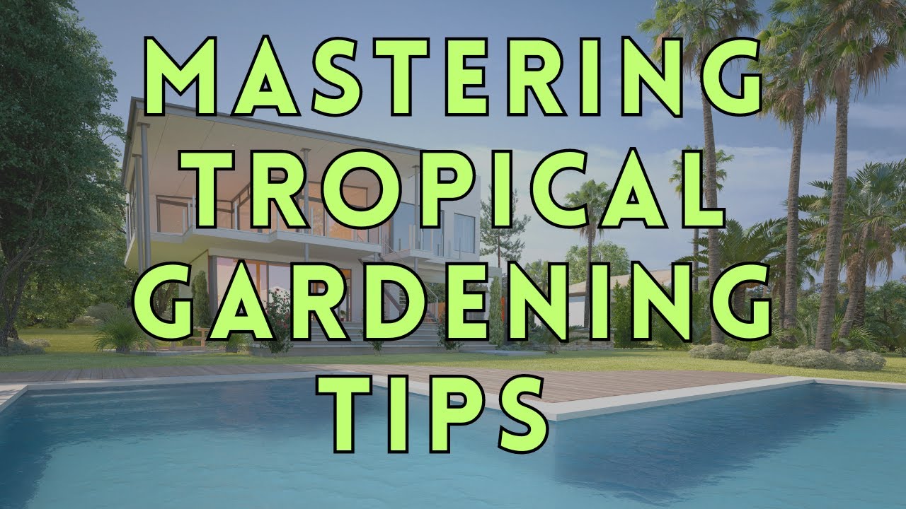 Mastering Tropical Gardening Tips for Lush Green Oases! - YouTube