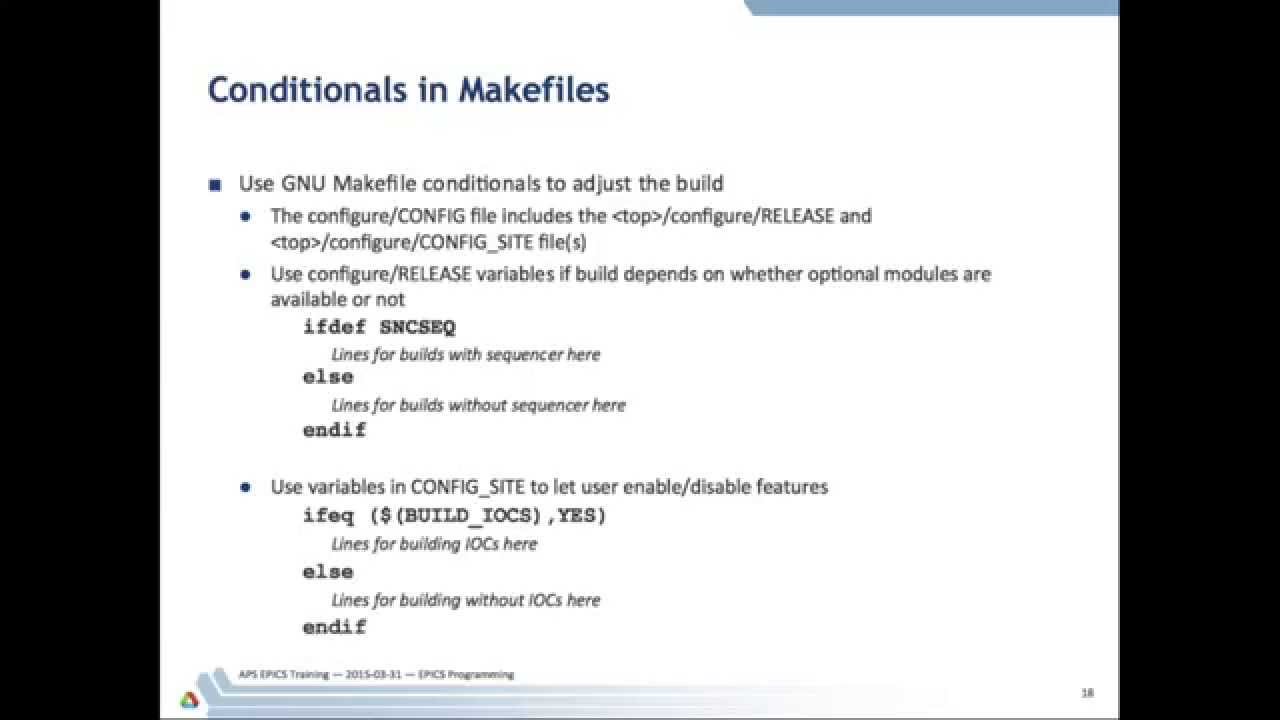 27 EPICS Programming - YouTube