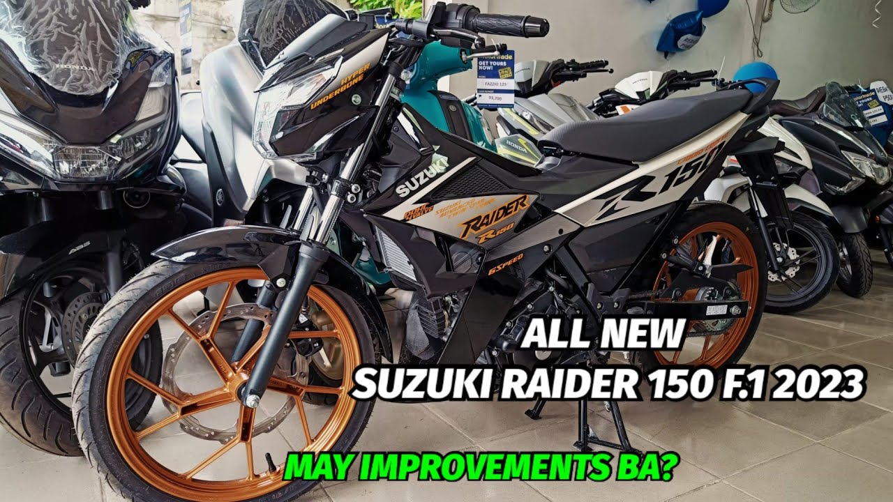 2023 SUZUKI RAIDER 150 F.I | MAS PINA POGI MAS PINALAKAS - YouTube