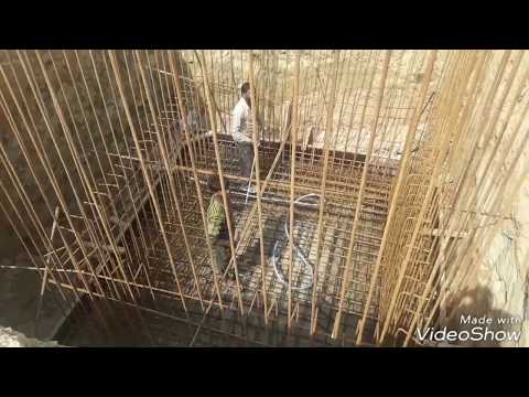 R.C.C. UNDERGROUND WATER TANK CONSTRUCTION - YouTube