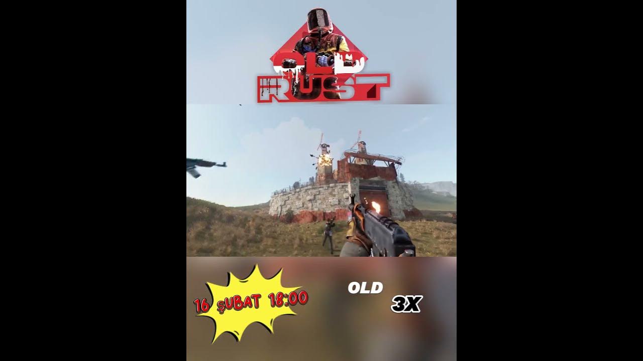 [TR] OLD RUST 3X SERVER - YouTube