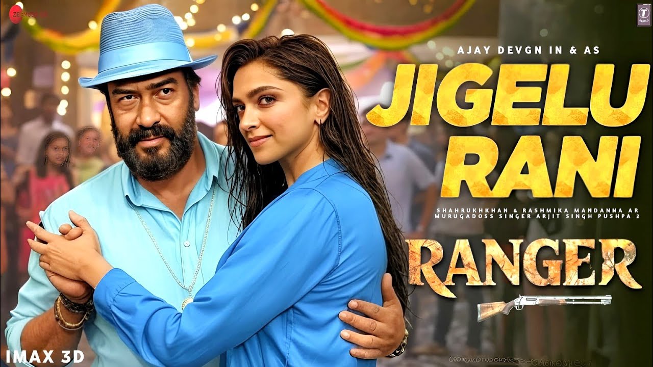 Ranger Song - Jigelu Rani | Ajay Devgn | Deepika Padukone | Ajay Devgn ...