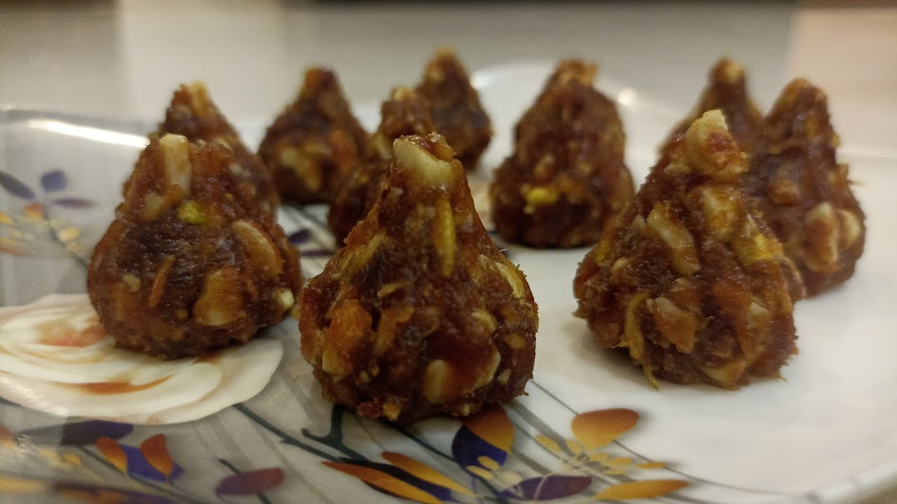 Dry Fruits Modak | Sugar free modak | Easy to make modak | Modak Series ...