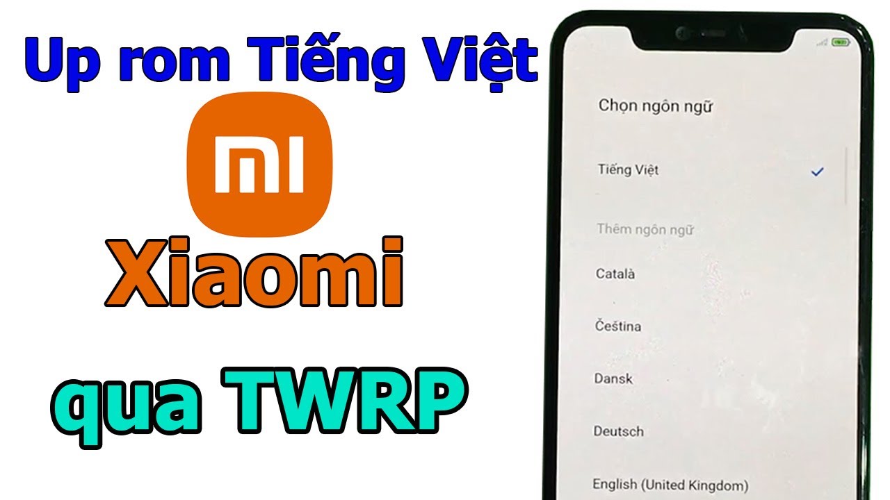 Cách up rom tiếng việt Xiaomi Mi 8 UD/Mi 8 Pro qua TWRP - YouTube