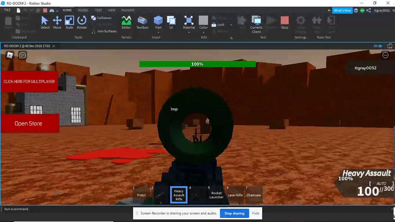 Ro-DOOM 2 weapons showcase - YouTube