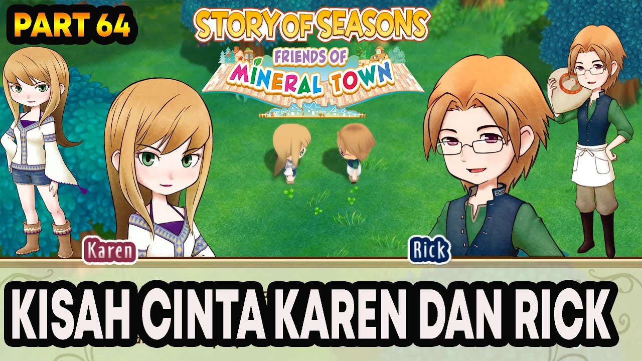 Kisah Cinta Karen & Rick - Story of Seasons Harvest Moon Friends of ...