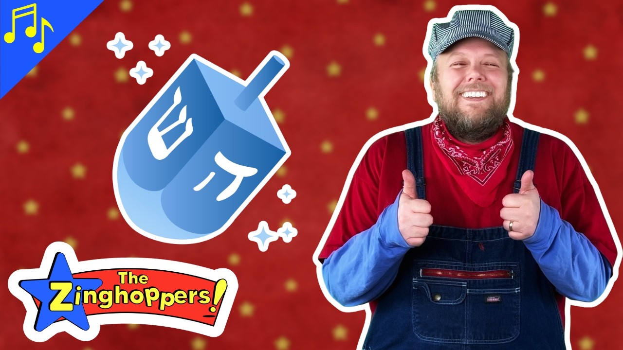 I Have a Little Dreidel | Children's Hanukkah Song | The Dreidel Song ...