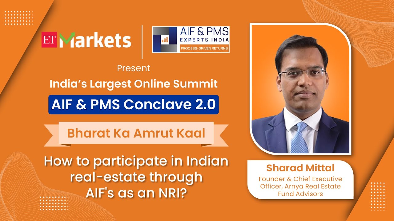 How to participate in Indian real-estate through AIF's as an NRI? | AIF & PMS Conclave 2.0 # ...