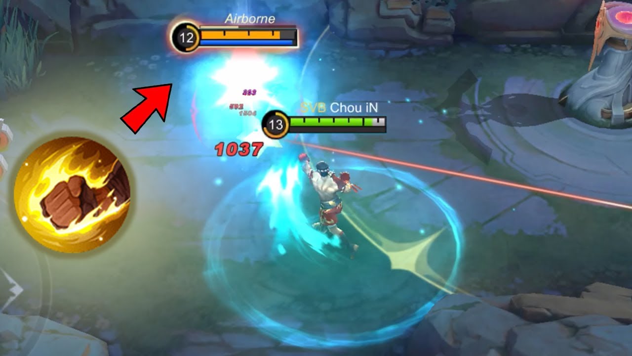 Chou Gameplay Full Damage build 2804 - Mobile Legends - YouTube