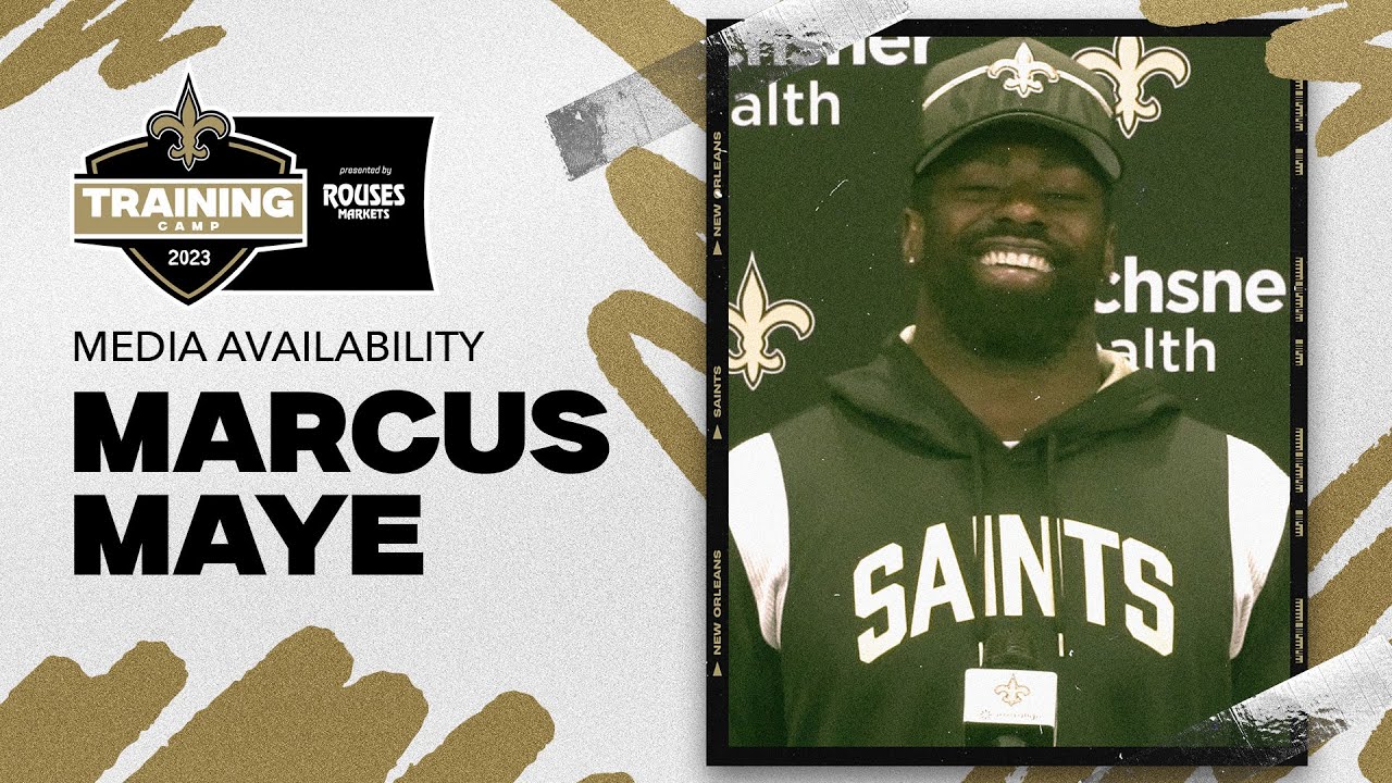 Marcus Maye talks 2nd year in Saints Defense | Saints Training Camp ...