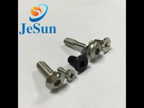 High precision flat head screws - YouTube