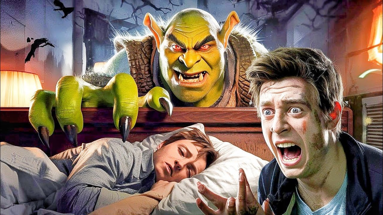 "I SPENT 5 NIGHT IN SHREK'S HAUNTED HOTEL... BIG MISTAKE! (Scary ...