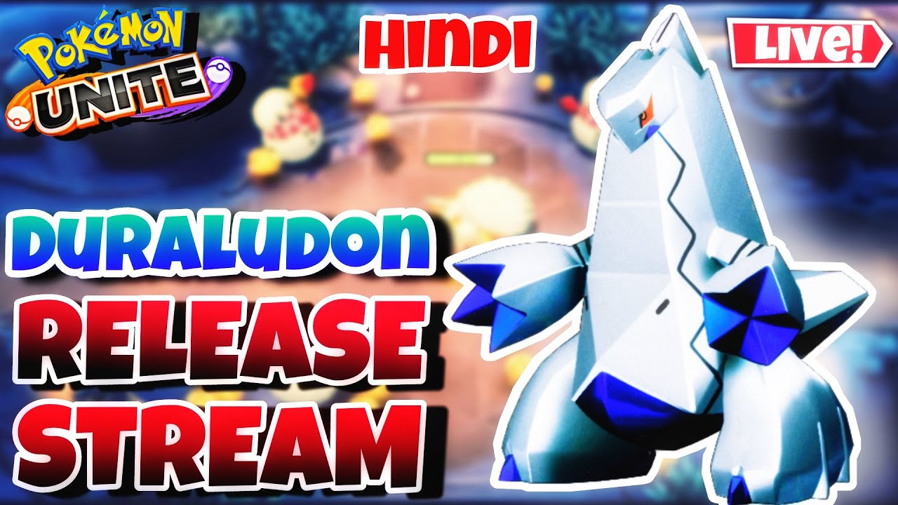 DURALUDON 1st Gameplay + Best Build & Moveset | Pokemon Unite #live ...