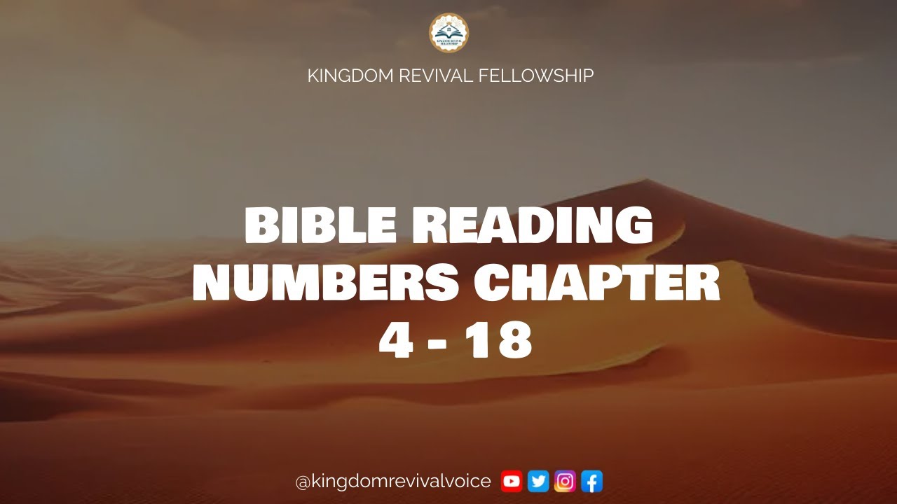 KRF || Breakthrough Prayer Day - 69 || Bible Reading Numbers 4 - 18 ...