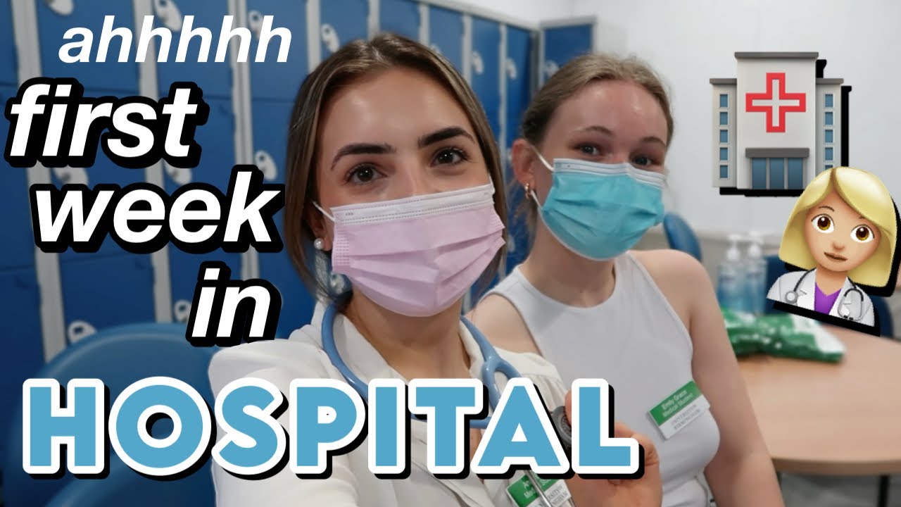 FIRST WEEK IN HOSPITAL VLOG | start of my clinical years at medical ...