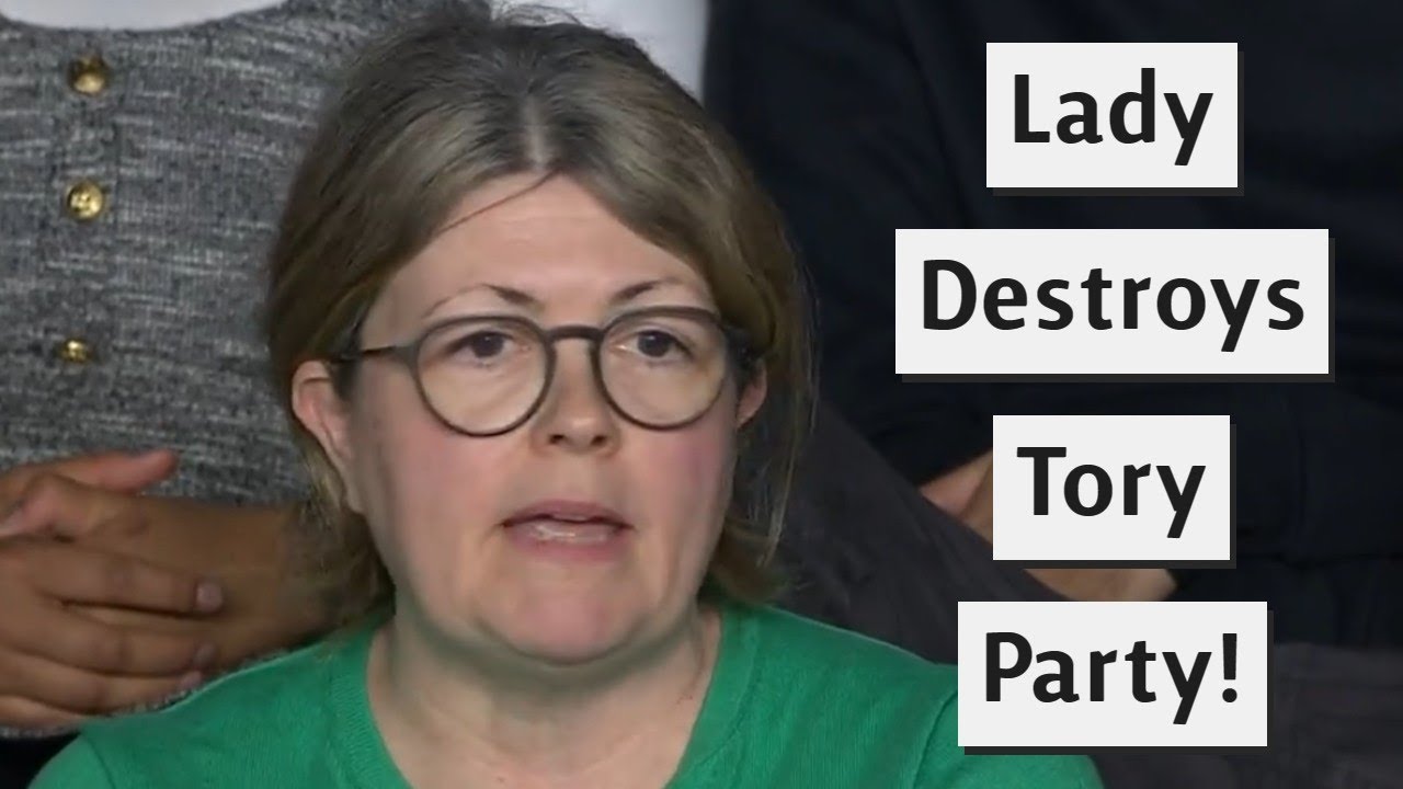 Hero Of The Week - Audience Member Who Tears Down The Tory Government ...